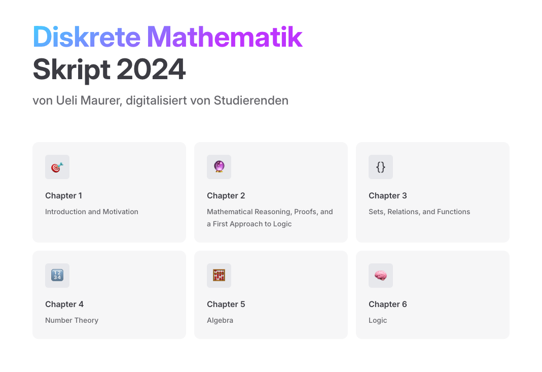 Chapter 4: Number Theory | Diskrete Mathematik